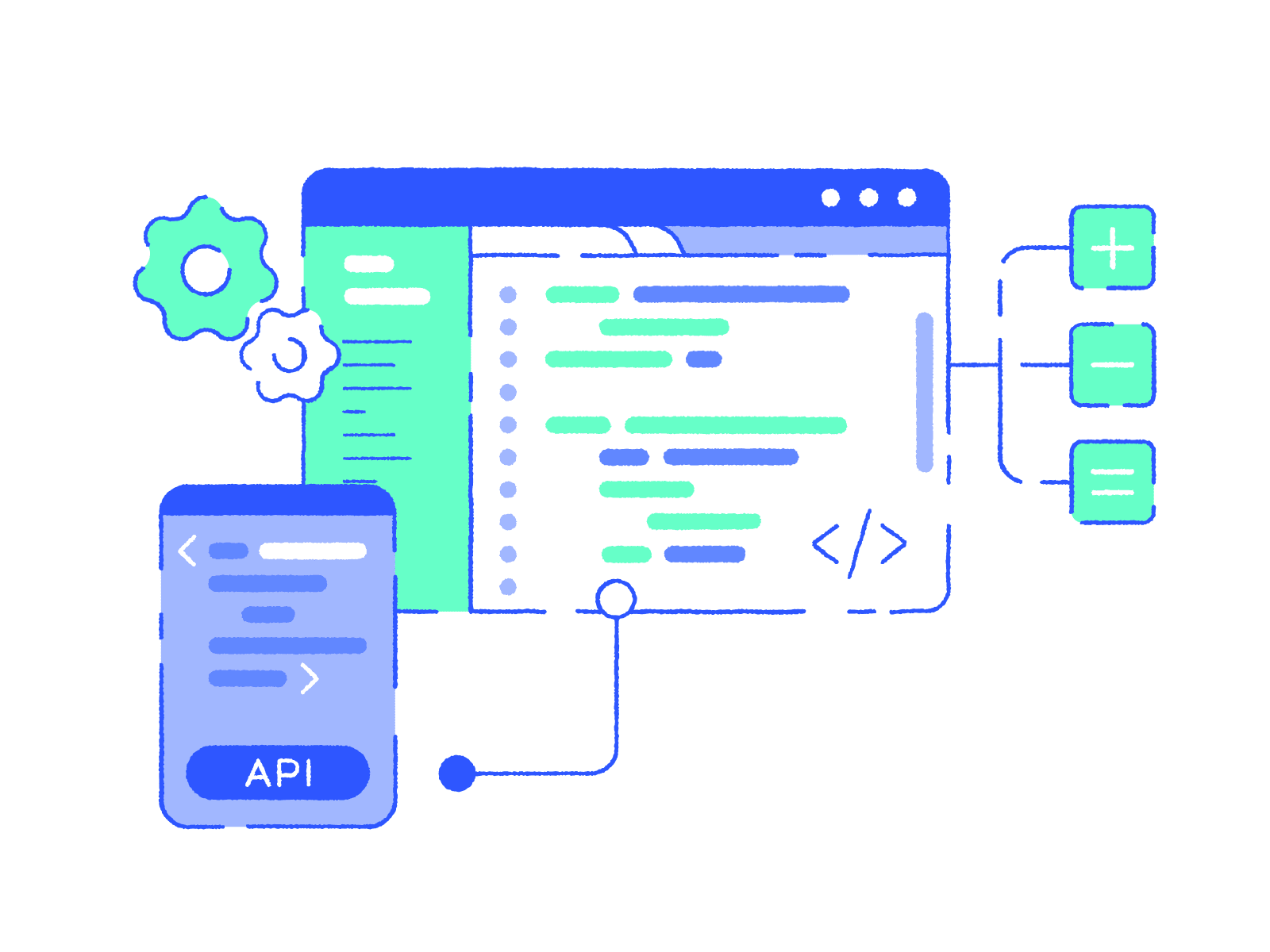Interface Illustration Constructor Interface Illustration Constructor
